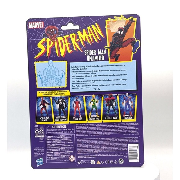 Hasbro | Toys | Hasbro Spiderman Unlimited Action Figure New Marvel ...